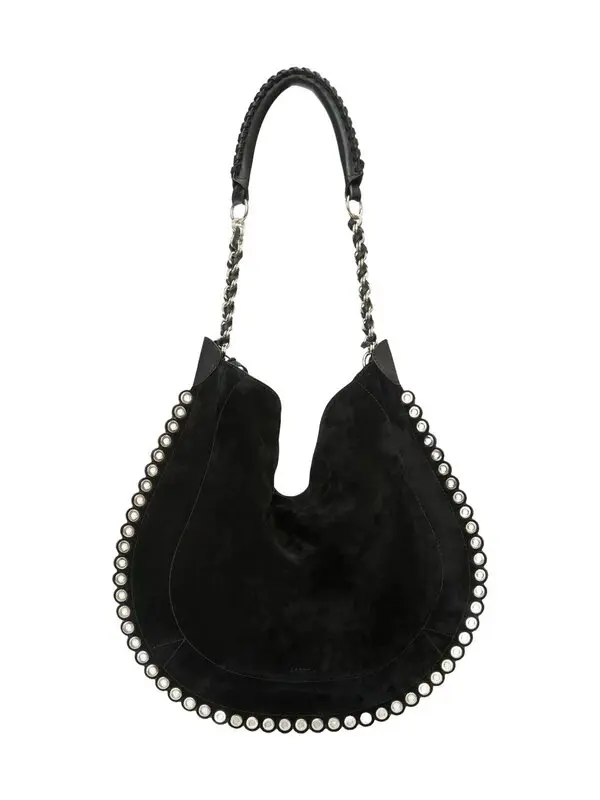 Isabel Marant Oskan Soft Shoulder Bag - Black