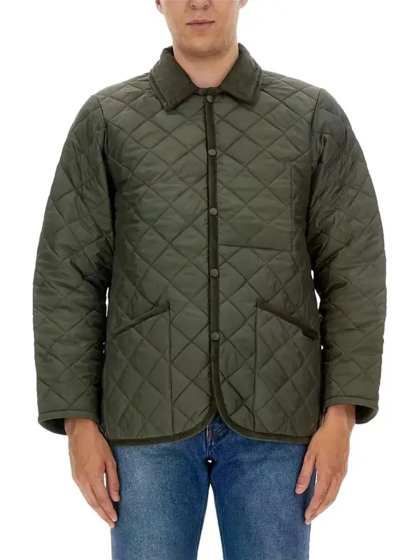 LAVENHAM Denham Quilted Jacket - Green