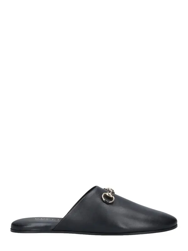 Gucci Horsebit Mules - Black