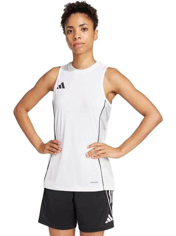Adidas Tiro 25 Competition Sleeveless Jersey - White