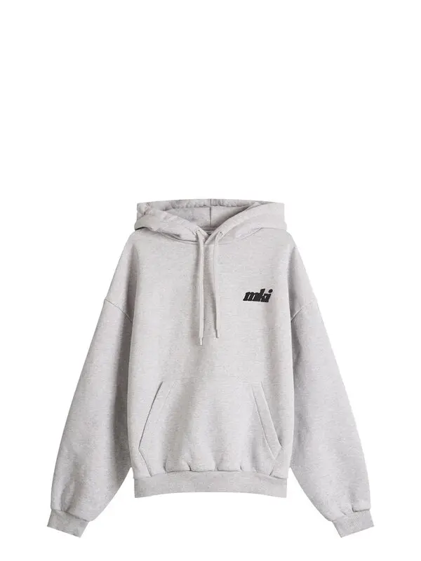 MKI MIYUKI ZOKU Stamp Hoodie - Grey