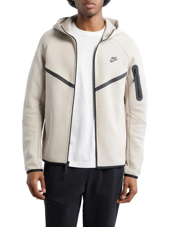 Nike Tech Windrunner Zip Hoodie - Cream/black