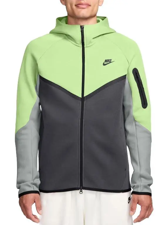 Nike Tech Windrunner Zip Hoodie - Light Liquid Lime/anthracite