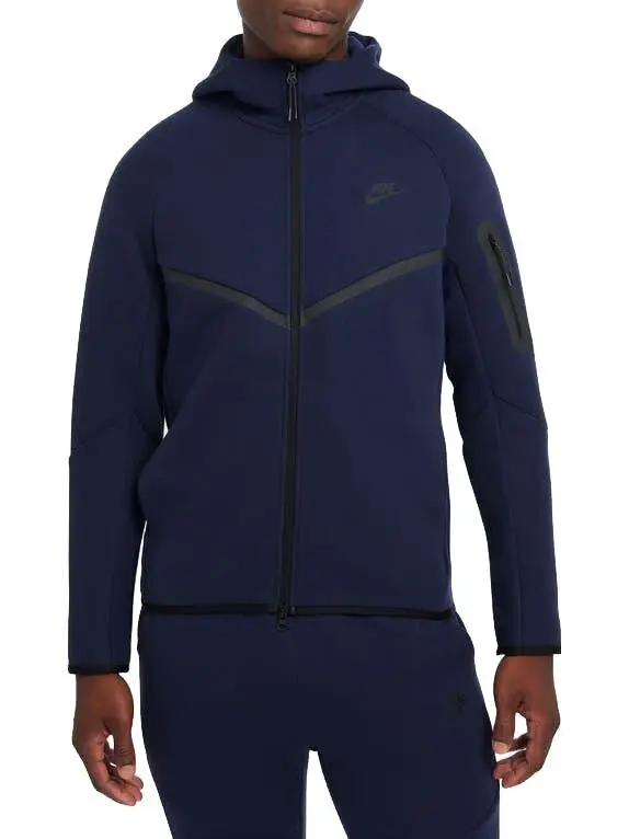 Nike Tech Windrunner Zip Hoodie - Obsidian/black