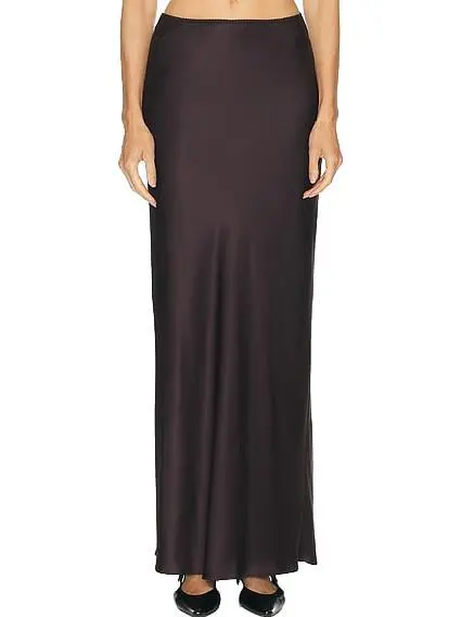 Sablyn Grace Bias Cut Maxi Skirt - Oak Tree