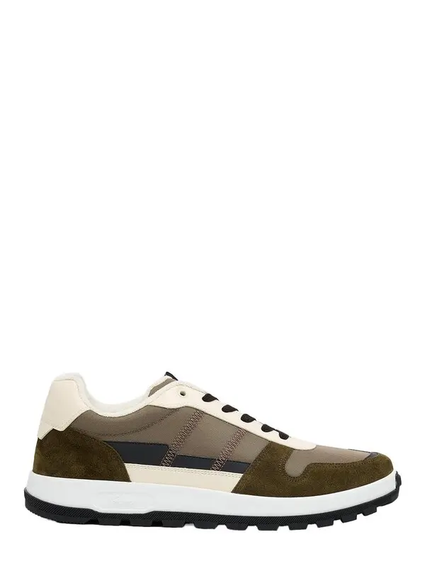 Brioni Crossing Low-top Sneakers - Taupe
