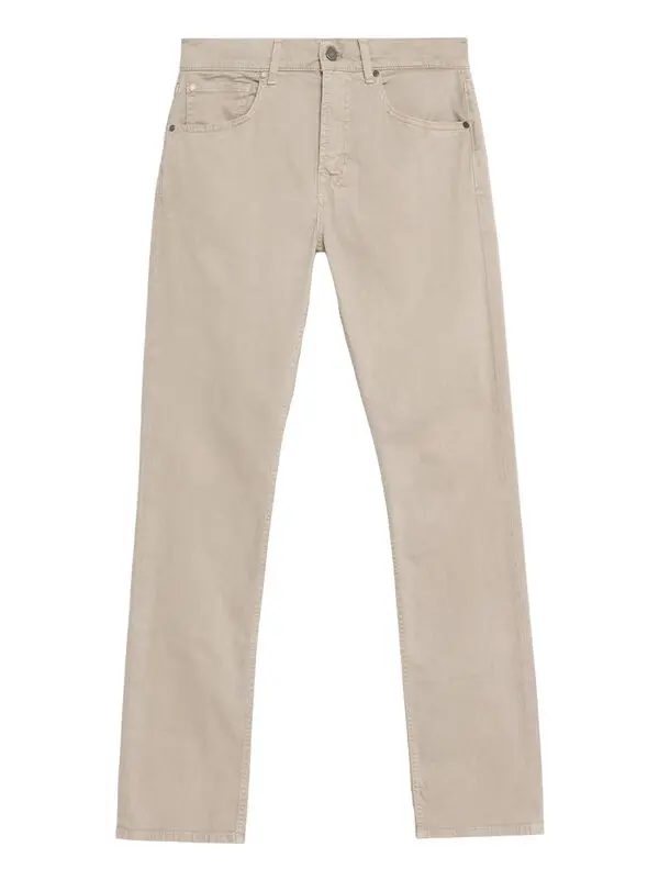7 For All Mankind The Straight Slim Five-pocket Pants - Edge