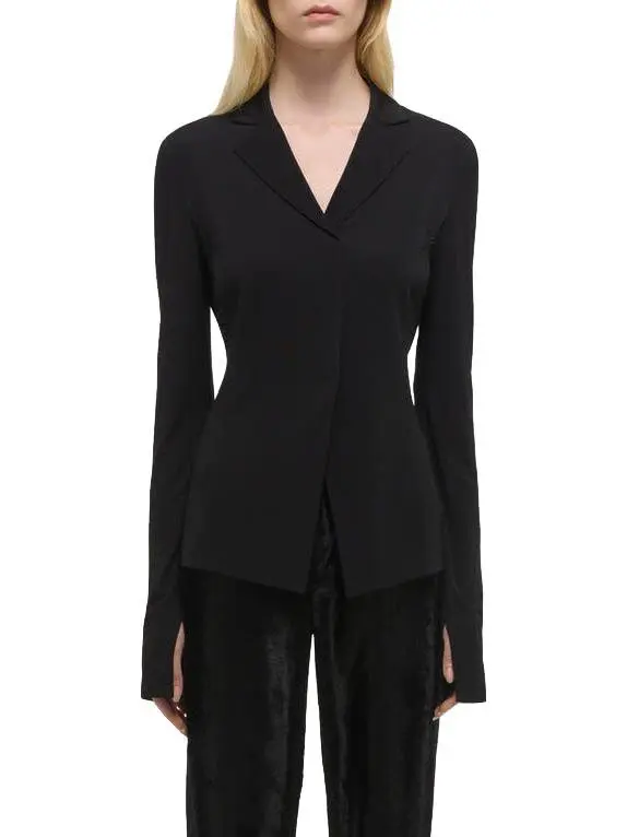 Helmut Lang Split Sleeve Blazer - Black