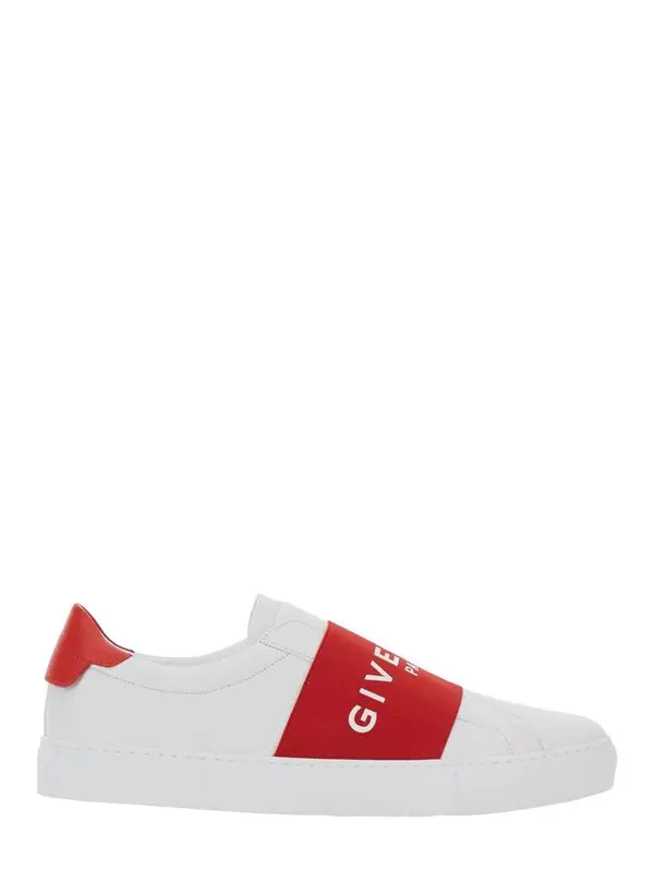 Givenchy Low Top Leather Sneakers - White