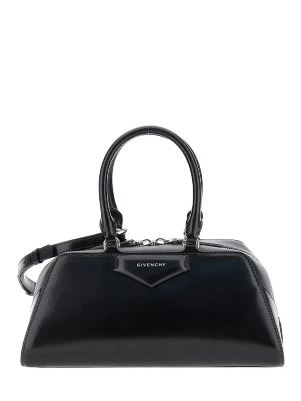 Givenchy Antigona East West Small Handbag - Black