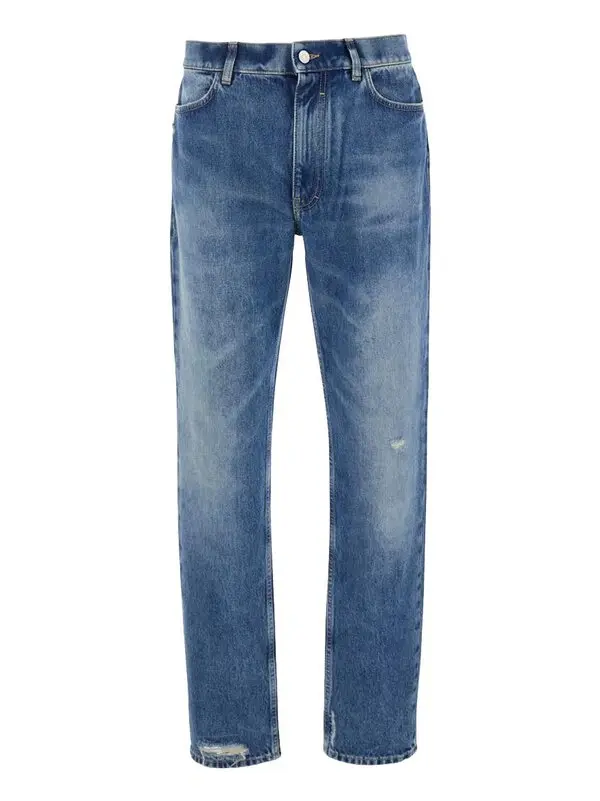 Givenchy Five-pocket Slim Fit Denim Jeans - Blue