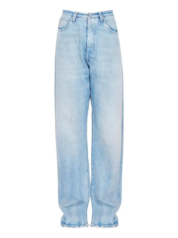 MAISON MARGIELA Straight-leg Jeans With Pockets - Blue