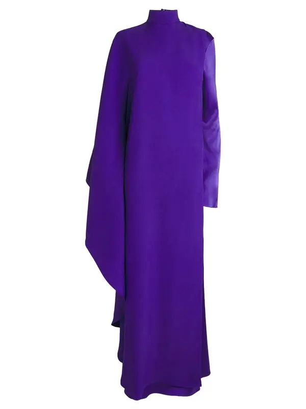 TALLER MARMO Crepe Cady Michele Gown - Purple