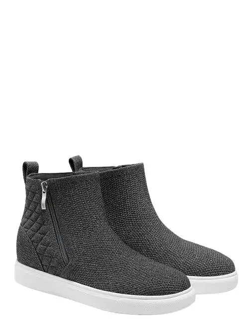 Vivaia Round-toe Wedge Sneakers - Rich Grey