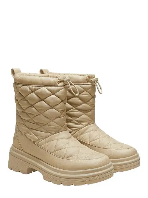 Vivaia Quilted Puffertherm Waterproof Boots - Desert Water Prf