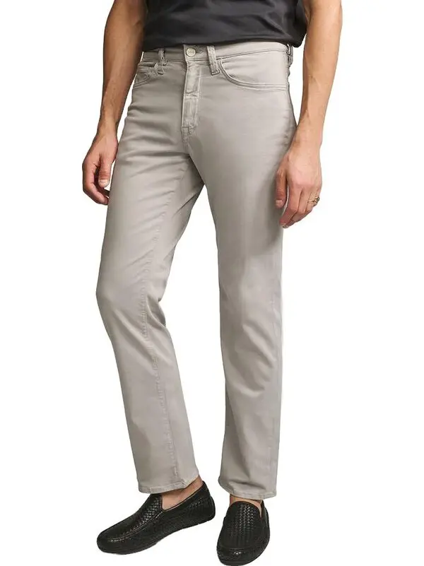 34 Heritage Charisma Relaxed Straight Leg Twill Pants - Cement Twill