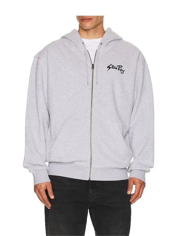 STAN RAY Og Zip Hoodie - Grey Heather