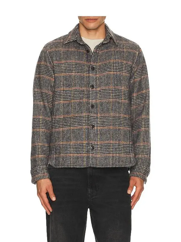 PEREGRINE Wool Overshirt In Grey - Redcliffe