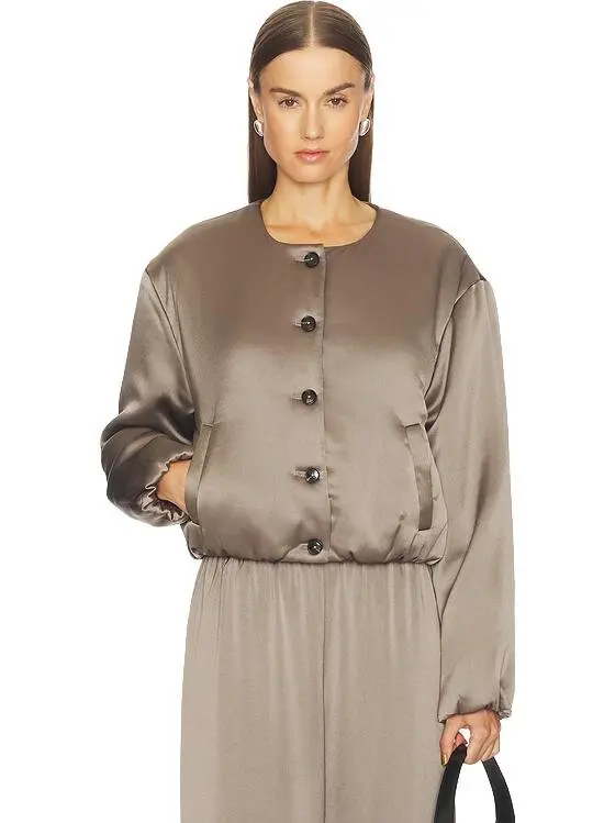 LESET Barb Bomber - Taupe