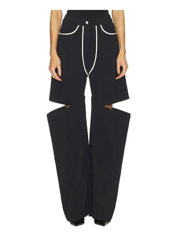 Paris Georgia Emelio Trouser - Black