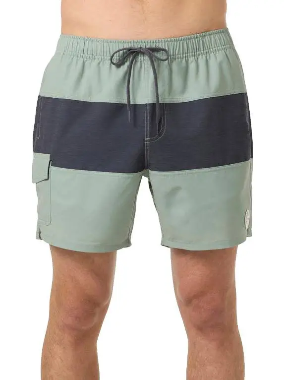 O'Neill Midway Volley Swim Trunks - Seagrass