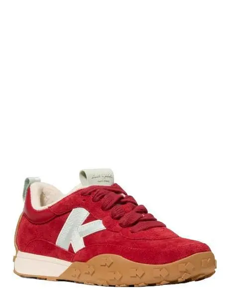 Kate Spade New York Runner Sneakers - Dark Scarlet