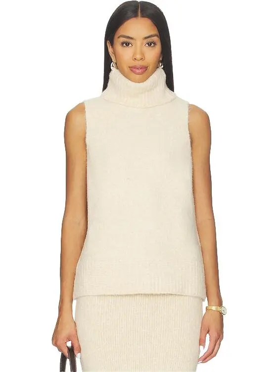 SNDYS Winnie Sleeveless Knit Top - Cream