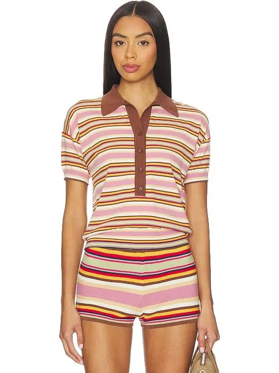 Faithfull The Brand Sable Polo Shirt - Multi