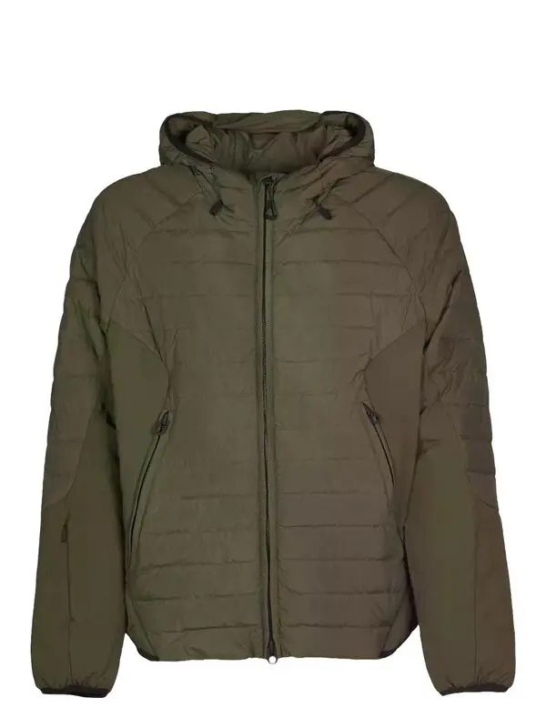 JG1 Hooded Quilted Jacket - Green