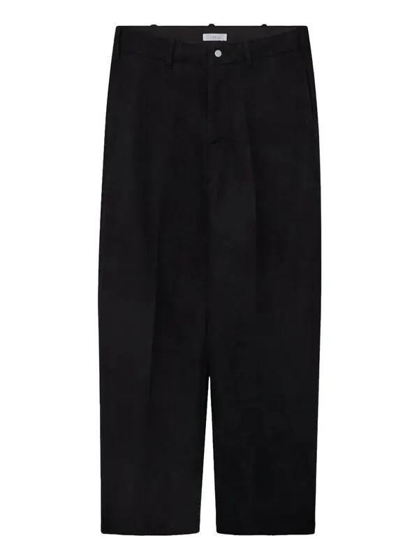 LADY WHITE CO. Crater Wool Trousers - Black