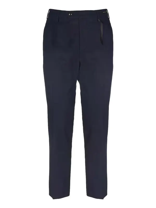 MICHAEL COAL Pressed Crease Trousers - Blue