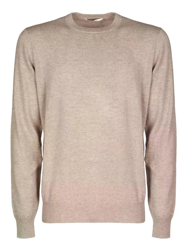 FILIPPO DE LAURENTIIS Crew Neck Sweater - Neutrals