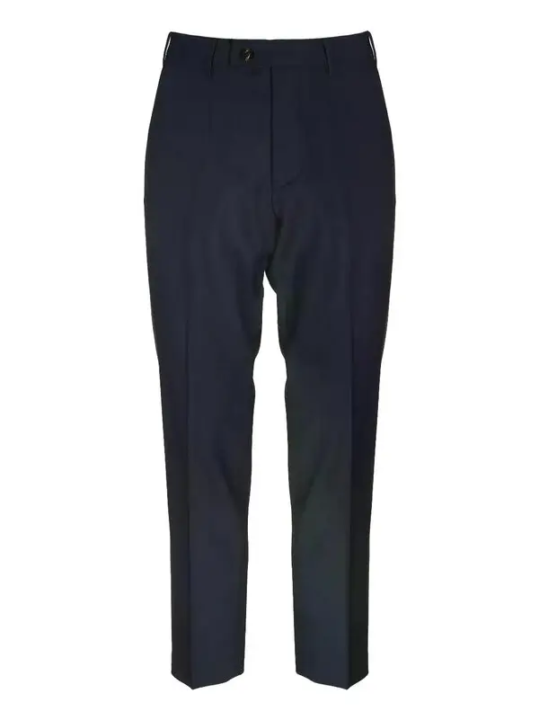 MICHAEL COAL Button-fastening Trousers - Blue