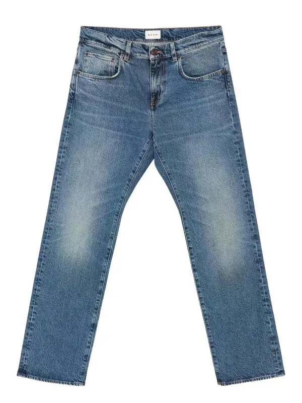 Blk Dnm Straight Leg Jeans - Blue