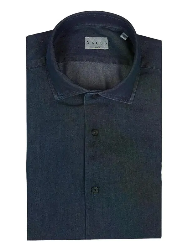 XACUS Button-fastening Shirt - Blue