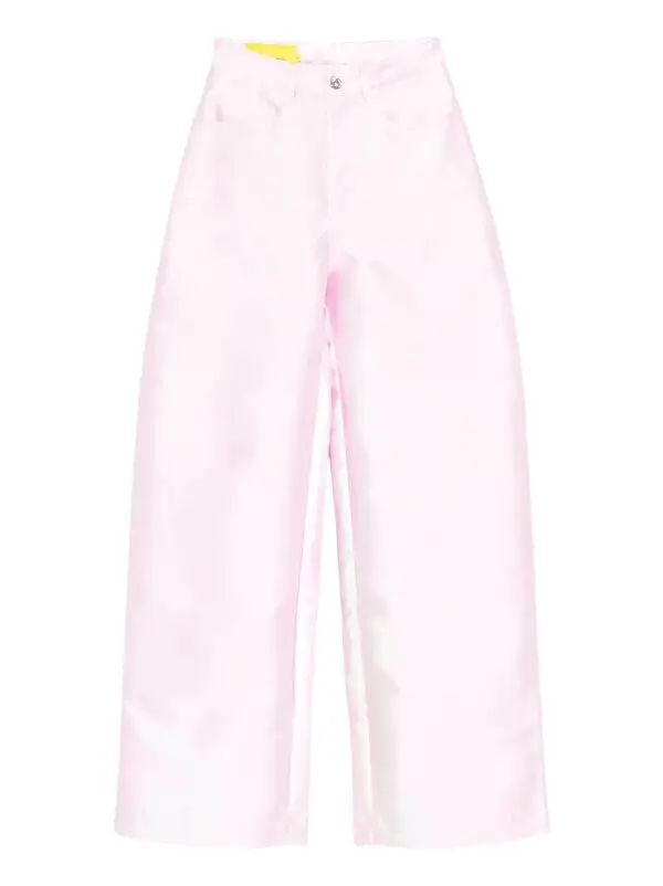 MARQUES' ALMEIDA Logo-patch Trousers - Pink