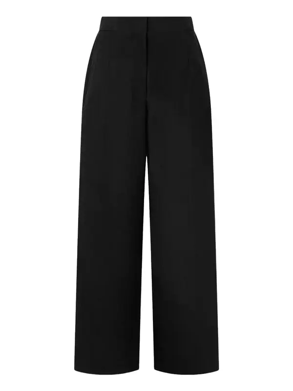 STUDIO TOMBOY Elasticated Waistband Trousers - Black