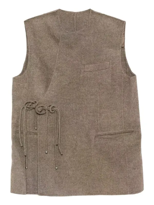 JNBY Wool Vest - Brown