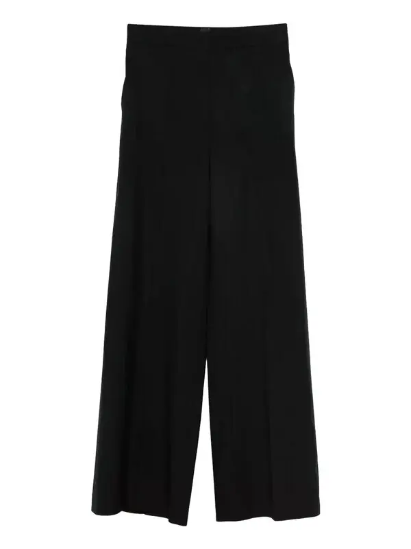 Paul Smith Concealed-fastening Wool Trousers - Black