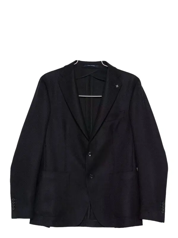 Tagliatore Virgin Wool Jacket - Blue