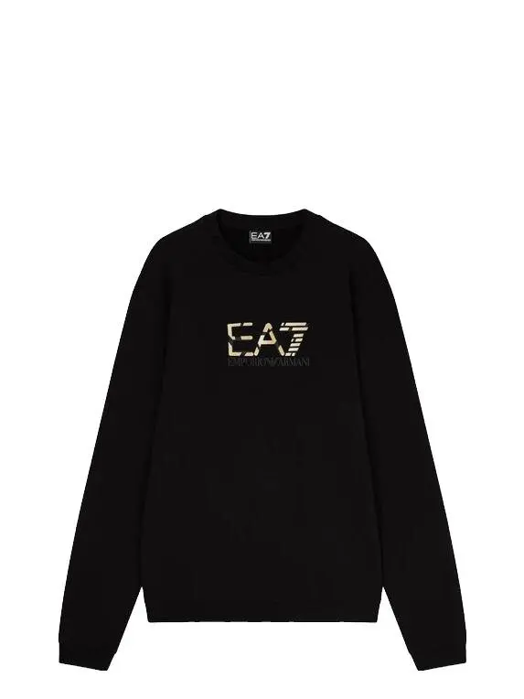 Emporio Armani Crewneck Sweatshirt - Black