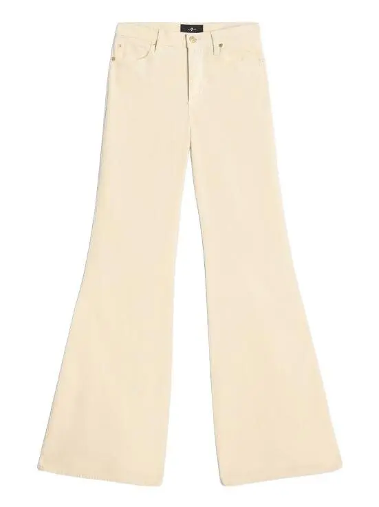 7 For All Mankind Velvet Retro Flare - Neutral