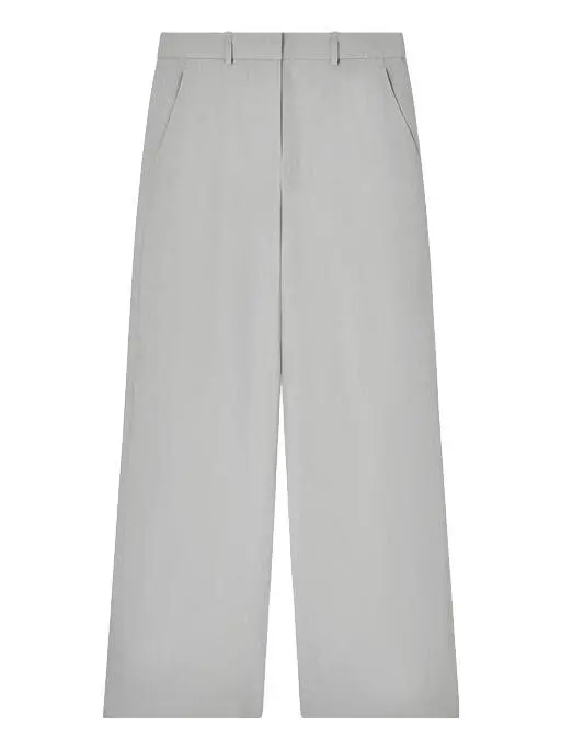 Giorgio Armani Wide-leg Linen Trousers - Black / White / Pink / Gray
