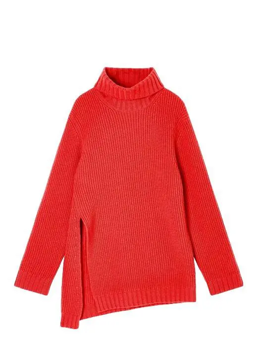 Giorgio Armani Cashmere Mock-neck Jumper - Red