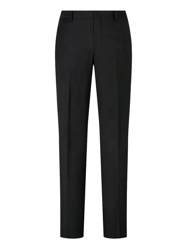 MAN ON THE BOON. Wool Suit Trousers - Black