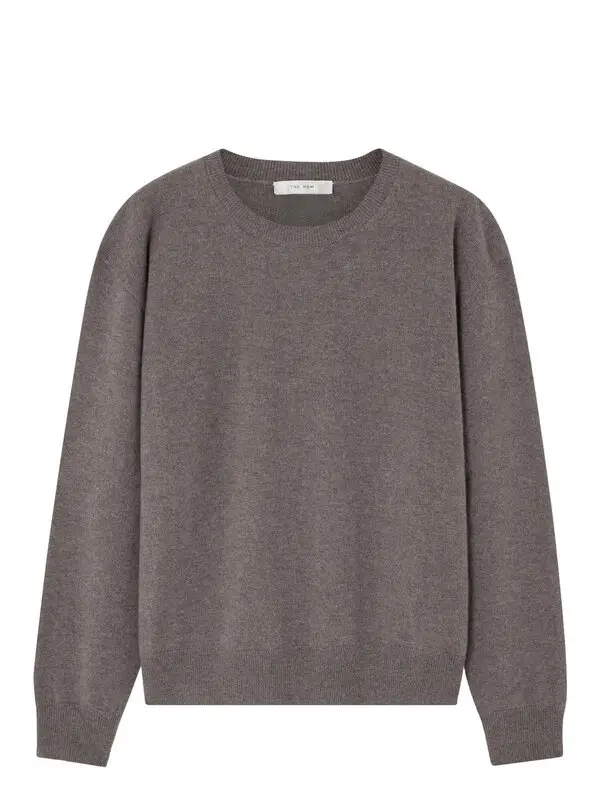 THE ROW Misael Cashmere Sweater - Brown