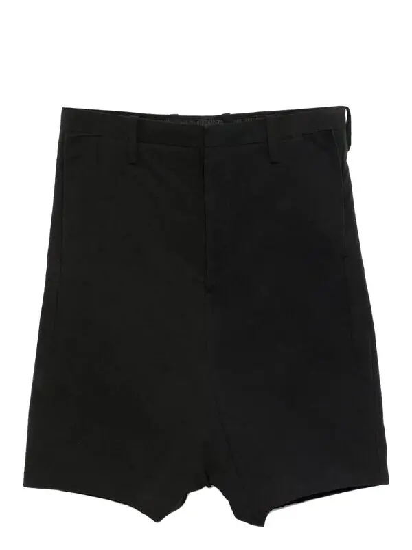 CAROL CHRISTIAN POELL Cotton-blend Apron Shorts - Black