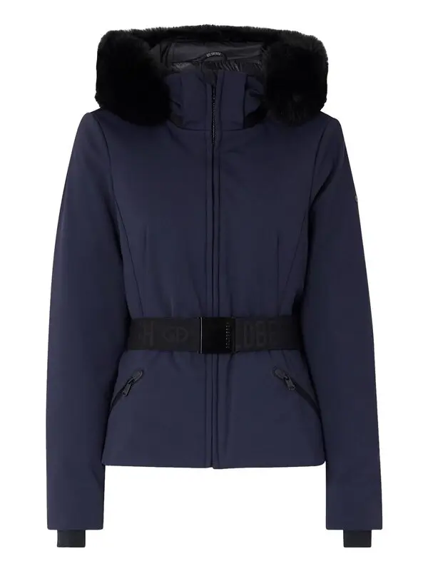 Goldbergh Hida Hooded Padded Down Ski Jacket - Blue