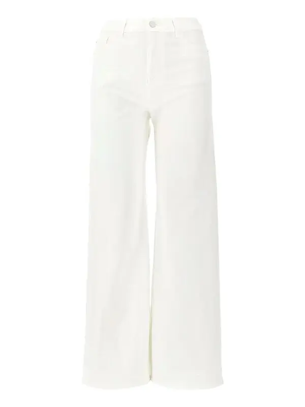 Emporio Armani Buttoned Trousers - White
