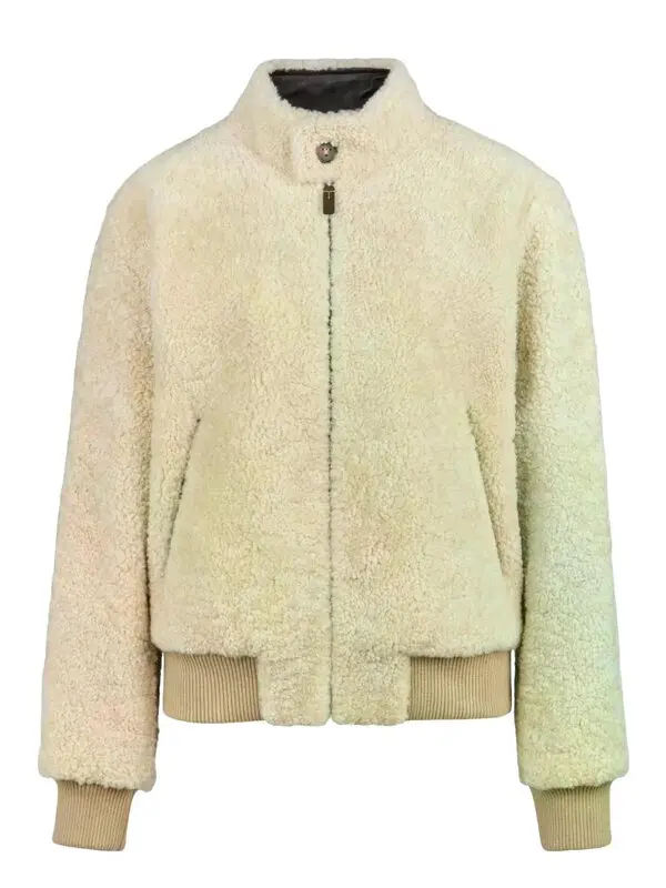 TOD'S Shearling Jacket - Neutrals
